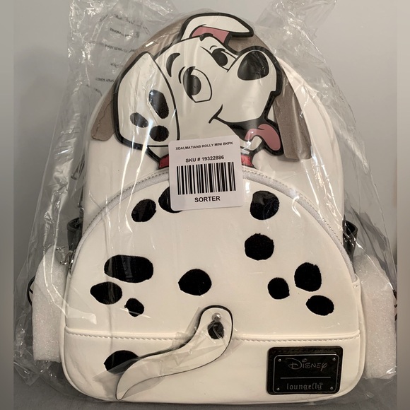 Loungefly | Bags | Loungefly 1 Dalmatians Rolly Swivel Mini Backpack ...